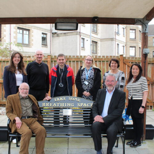 Breathing Space Bench Unveiling at FDAMH